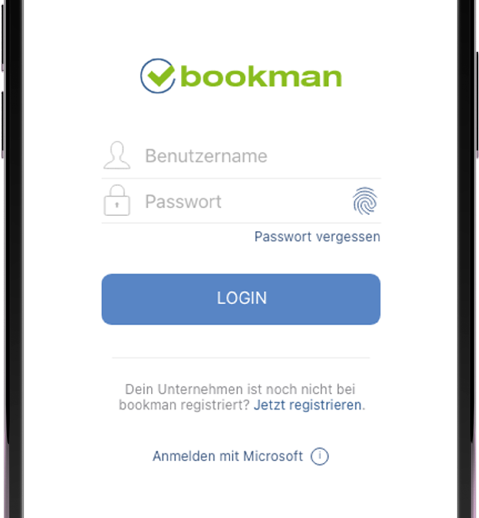 bookman Registrierung